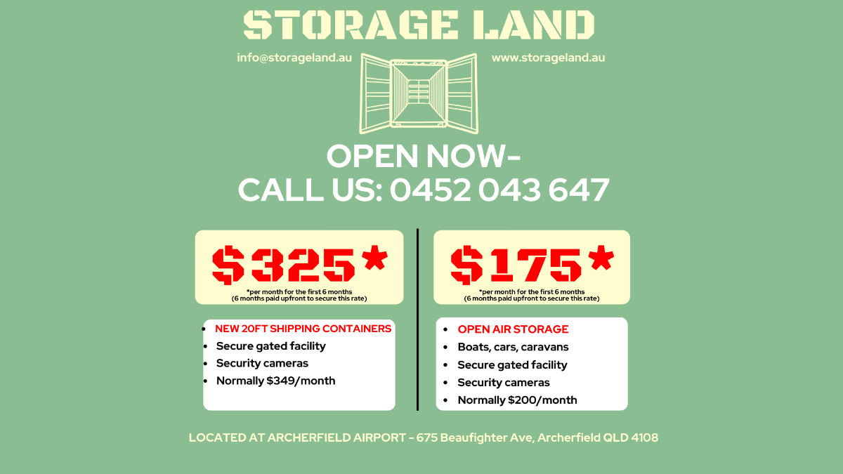 Shipping Container Self Storage | Archerfield, Brisbane